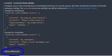 GitHub Sonmezfurkan Vscode Sonarlint Config