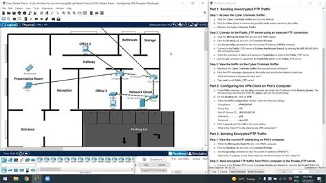 4 3 3 3 Packet Tracer Configuring VPN Transport Mode Answers YouTube