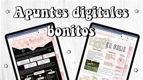 Cómo hacer APUNTES DIGITALES bonitos en iPad HardPeach YouTube