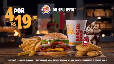 Super Combo Burger King lança combo de 4 por R 19 90 GKPB Geek