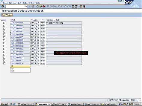 sap abap lock unlock transaction youtube