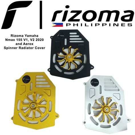 Rizoma Yamaha Nmax V Aerox V Full Cnc Radiator Cover With