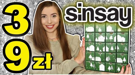 TANI KALENDARZ ADWENTOWY SINSAY OZDOBY ŚWIĄTECZNE YouTube