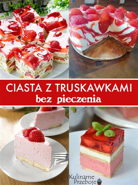 Ciasta Z Truskawkami Bez Pieczenia Wpis Damusia Pl Lifestylowo Pl