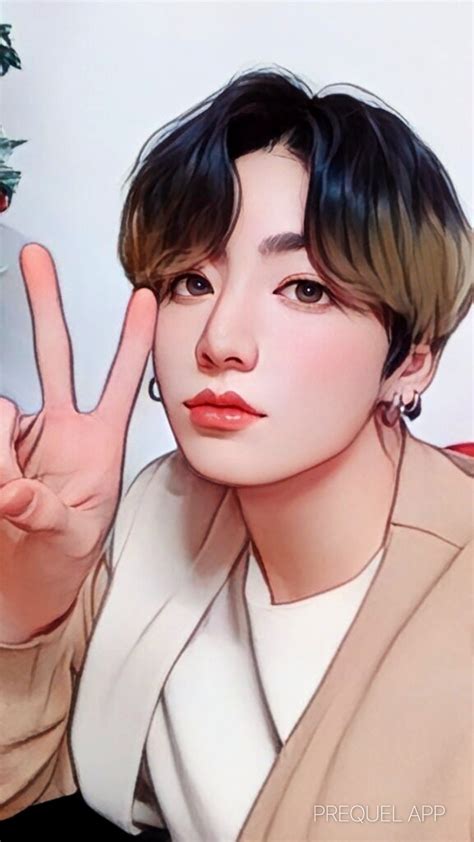 Seokjin Hoseok Namjoon Taehyung Jungkook Fanart Jungkook Cute Bts