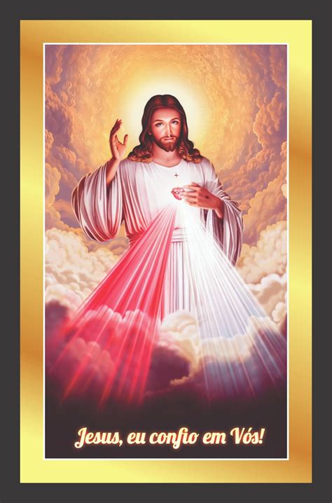 Imagens Sacras Jesus eu confio em Vós no Elo7 WEB QUADROS