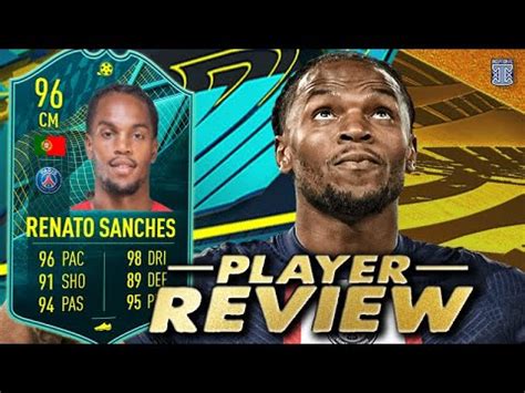 5SKILL MOVE UPGRADE 96 PLAYER MOMENTS RENATO SANCHES PLAYER REVIEW