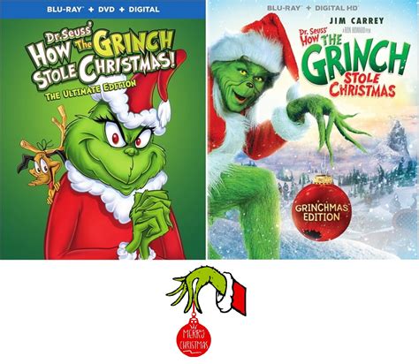 Buy Dr Seuss How The Grinch Stole Christmas Original Remake Blu Ray