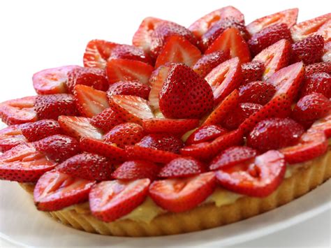 Tarte Aux Fraises Facile Recette De Tarte Aux Fraises Facile Marmiton