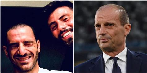 Il cognato di Bonucci attacca Allegri sui social duro messaggio è bufera