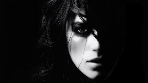 Fondos De Pantalla Cara Mujer Monocromo Retrato Oscuro