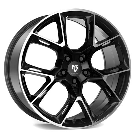 Mb Design Kx Glanzschwarz Poliert Felgenshop De
