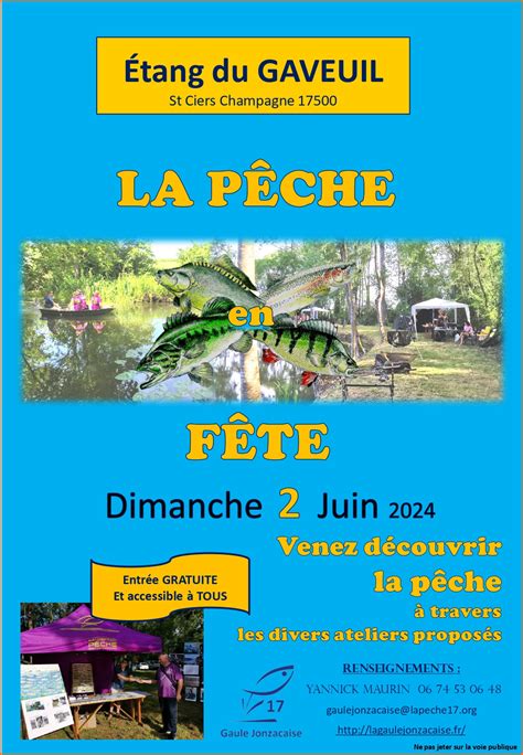 Pêche de la Truite La Gaule Jonzacaise
