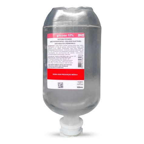 Soro Glicose 10 Fresenius 500 ml Loja Agropecuária