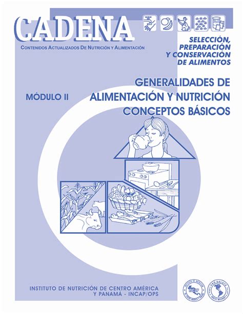 Generalidasdes de alimentación y nutrición Conceptos básicos