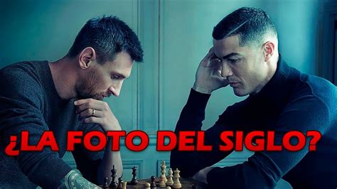 CR7 y MESSI JUNTOS Quién ganó la partida de ajedrez Qué pasó