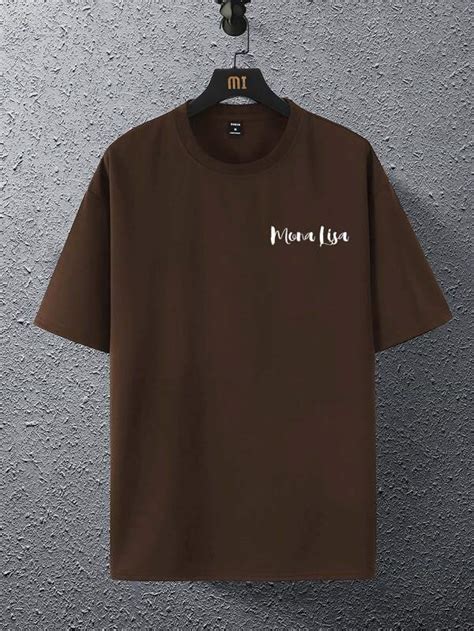 Manfinity EMRG Men Letter Figure Graphic Tee SHEIN USA