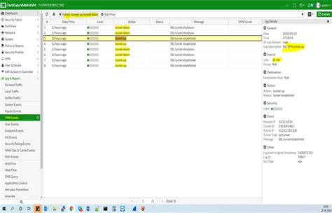 Technical Tip View Historic Ssl Vpn User Connecti Fortinet Community