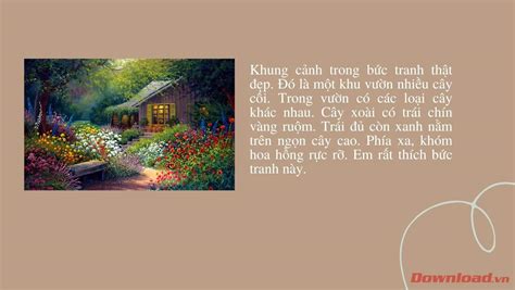 Nêu tình cảm cảm xúc của em về cảnh vật trong tranh Trường THPT