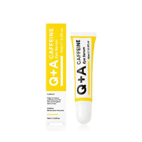 Q A SKINCARE Sérum contour des yeux à la caféine Halte Terre Native