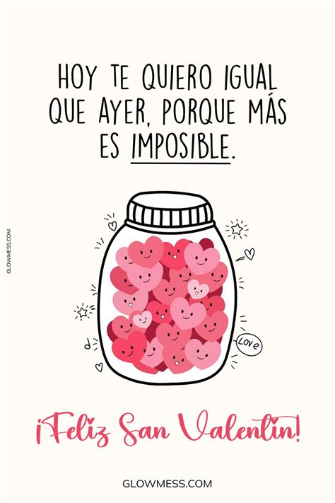FELIZ SAN VALENTÍN Frases Bonitas de Amor del 14 de febrero