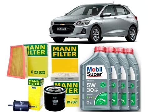 Kit Troca Óleo 5w30 Gm Onix Hatch 1 0 Turbo 2021 2022 2023