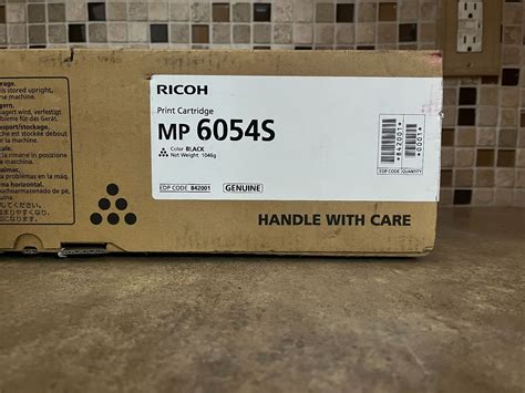 GENUINE RICOH MP6054S 842001 BLACK TONER FOR 4054 4055 5054 5055 6054