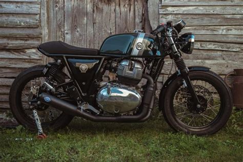 Check Out This Custom Royal Enfield Continental Gt From France