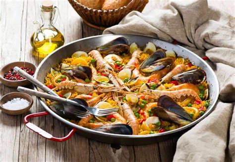 Paella De Marisco Receta Cocina Guru