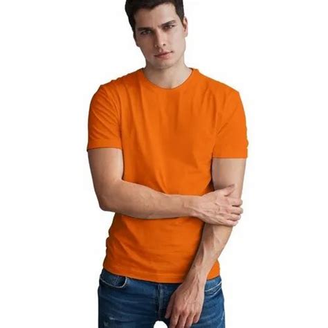 Dri Fit Polyester Round High O2 Mens Yellow T Shirt At Rs 165 Piece In