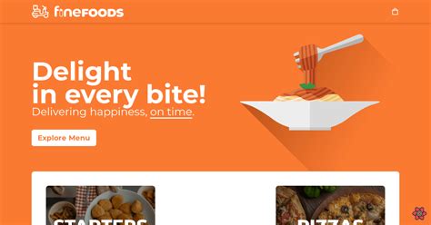 Fine Foods Client Codesandbox
