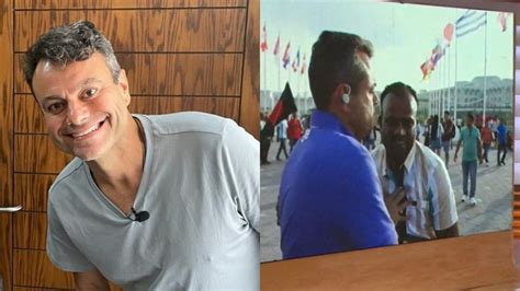 Rep Rter Da Globo Se Pronuncia Ap S Empurr O Em Torcedor Ao Vivo