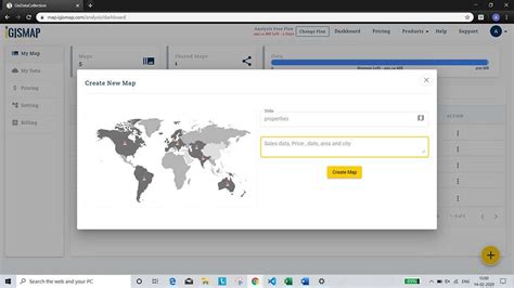 create map with csv or excel data