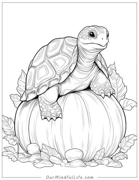 Fun Tastic Turtle Coloring Pages Free Printable