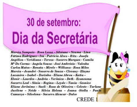 CREDE 1 homenageia dia da Secretária Escolar Coordenadoria Regional