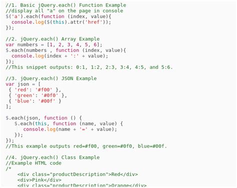 jquery how to work with arrays codepad