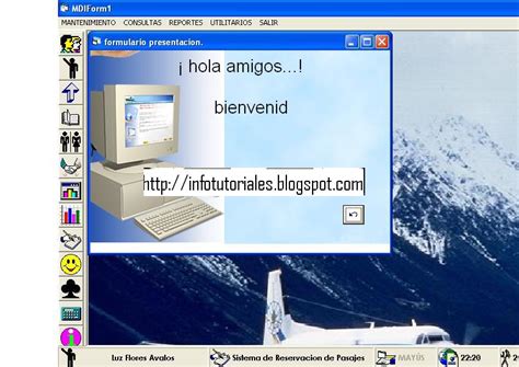 infotutoriales sistemas en visual basic 6 0 con codigo fuente y base de datos