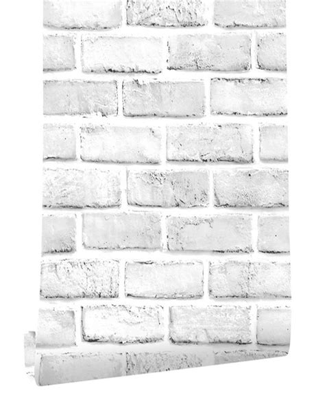 Papel Tapiz Ladrillos Blancos Autoadherible Pared Cm X M Mercado