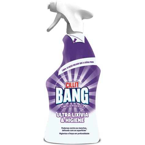 Multisuperfícies Spray Lixívia e Higiene Cillit Bang emb 500 ml