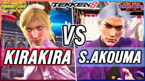 T8 KiraKira Jun Vs Super Akouma Lee Tekken 8 YouTube