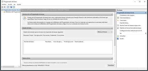 Cómo ejecutar un archivo BAT desde el programador de tareas de Windows