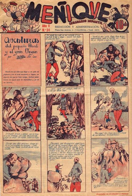 Los Semanarios Humorísticos y de Aventuras Meñique