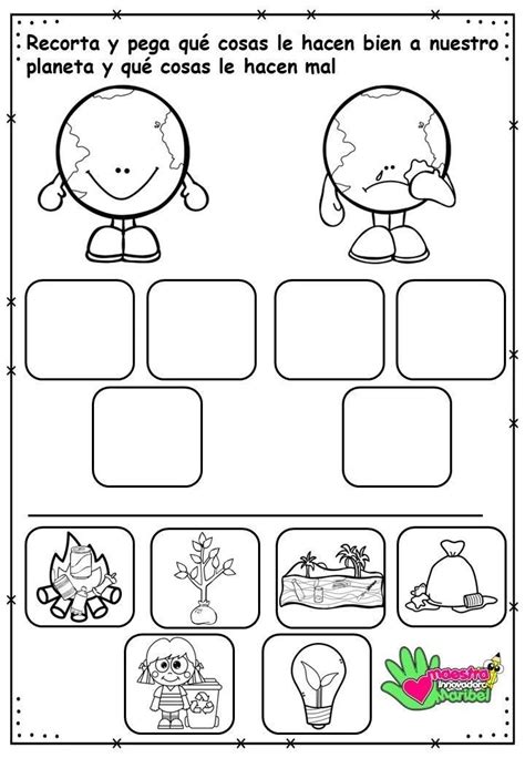 Pin de Mariela Leliz en Aprendo Actividades del día de la tierra