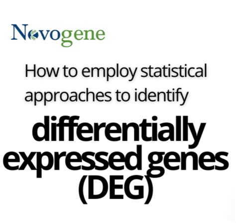 How To Employ Statistical Approaches To Identify Differentially