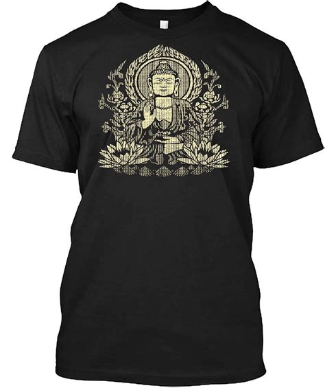 Siddhartha Gautama Budda Weathered T Shirt Customized Print Handmadet