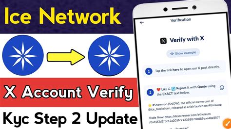 Ice Network New Update Today Ice Network X Account Verify Ice