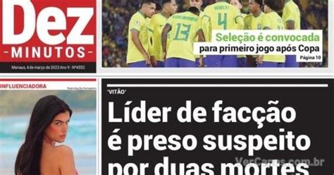 Capa Dez Minutos Edição Sábado 4 de Março de 2023