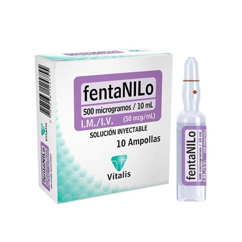 Fentanilo 500 Mcg 10 ML Vitalis
