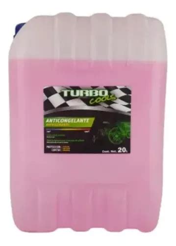 Anticongelante Concentrado 20 Litros Rosa Al 50 Envío gratis