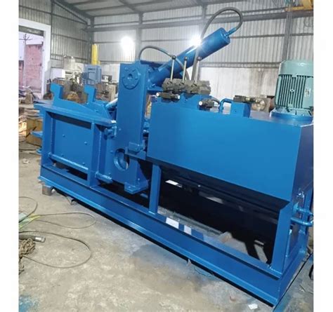 Mild Steel Hydraulic Double Action Scrap Baling Press Machine At Rs